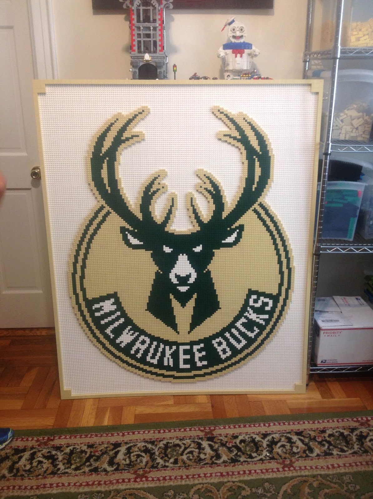 EASY PATTERNS: Milwaukee Bucks cross-stitch pattern