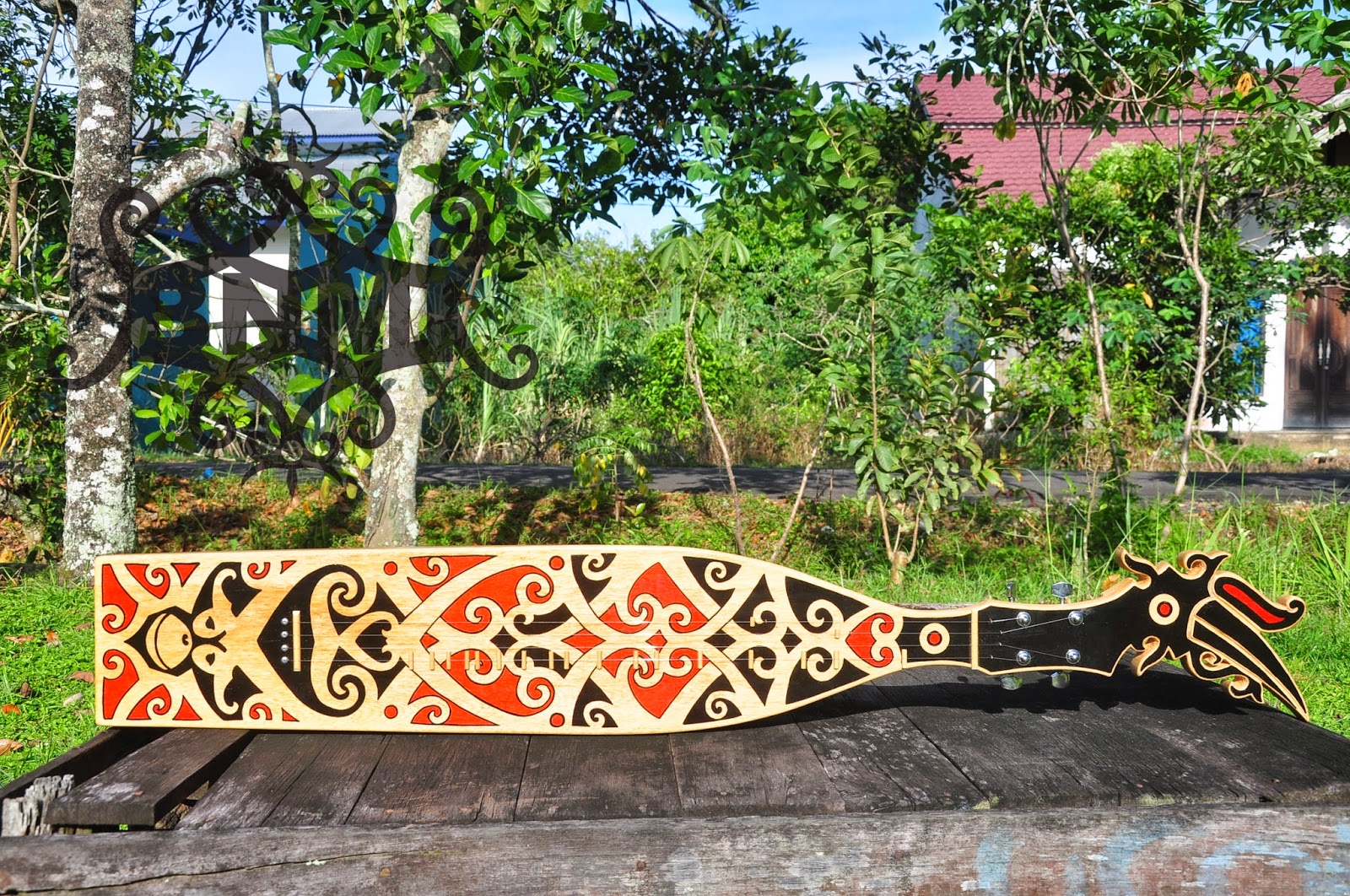 Borneo Native Musical Instrument: Sape' 7 (Orang Utan)