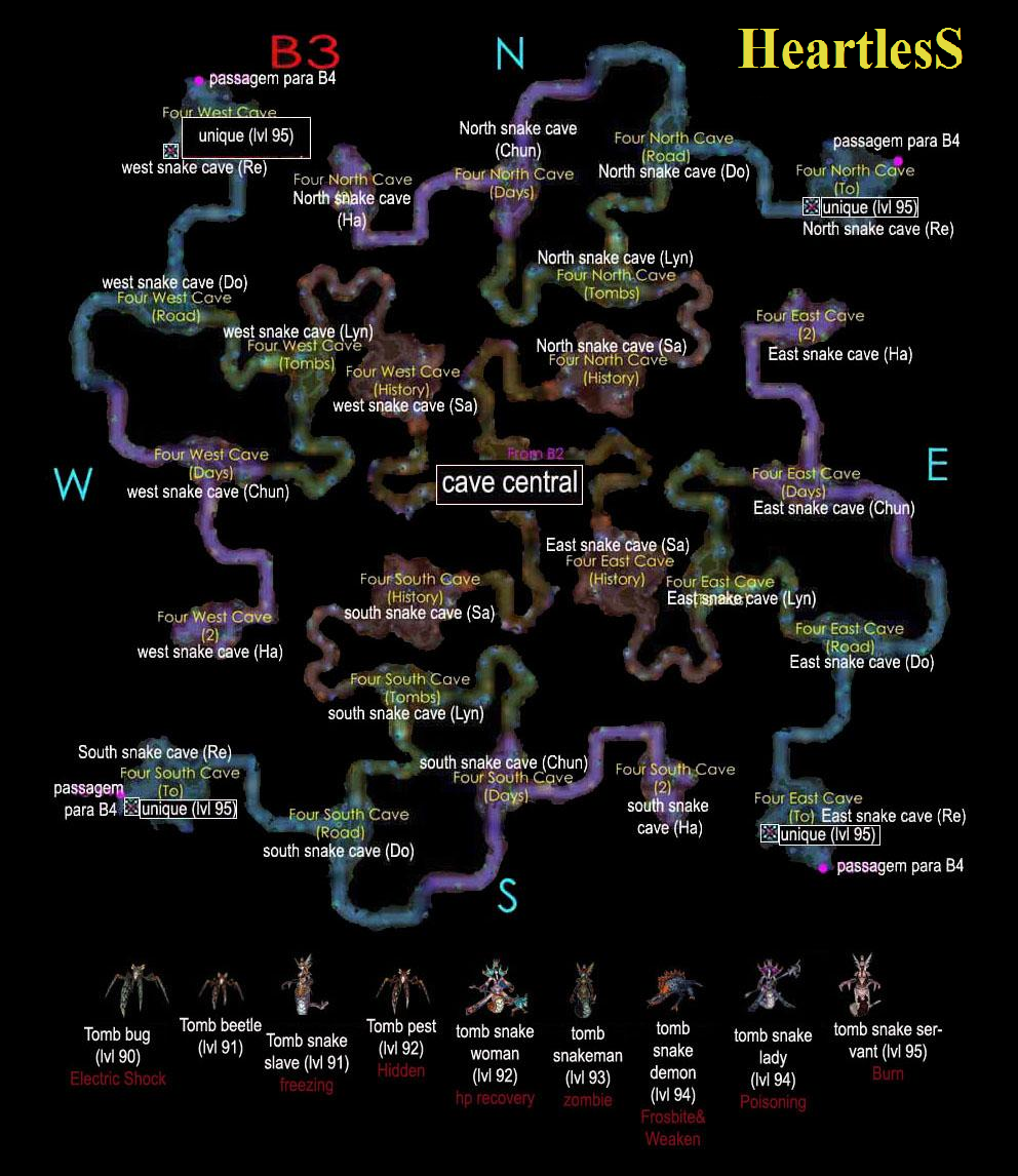 HeartlesS: Localização de Mobs