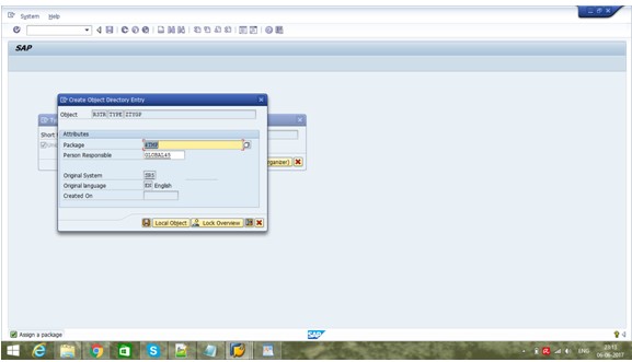 Step by Step Tutorial on Creating Type Group in SAP ABAP
