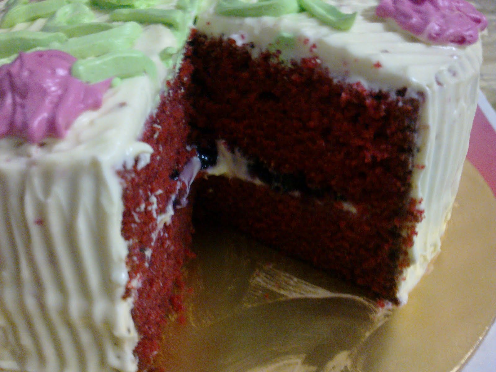 Diari Zaliedana..: Red Velvet Cake@Kek Baldu Merah