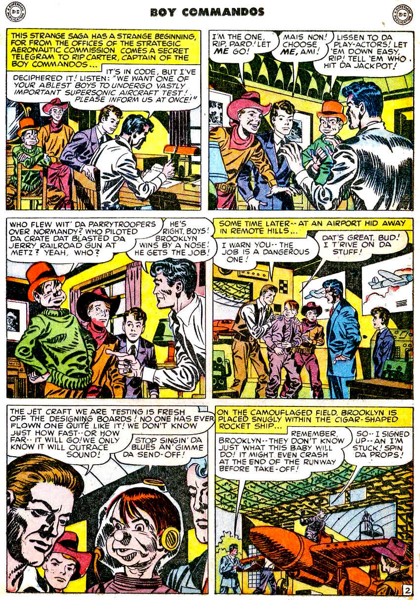 Pappy's Golden Age Comics Blogzine: Number 1359: Boyoboy! The Boy Commandos