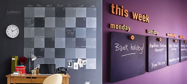 Modern Blackboard Decorating Inspiration
