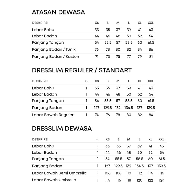 KOLEKSI GAMIS RABBANI DRESSLIM & EXO STELAN FIYA