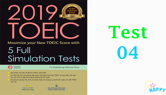 Listening Maximize your New TOEIC Score - Test 4 - Chia sẻ kiến thức TOEIC