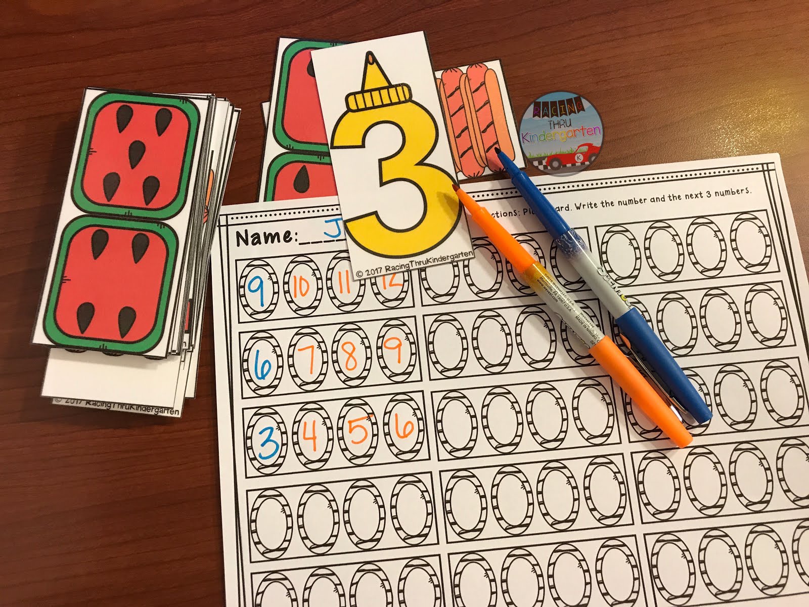 Subitizing; not just dots! | Racing Thru Kindergarten