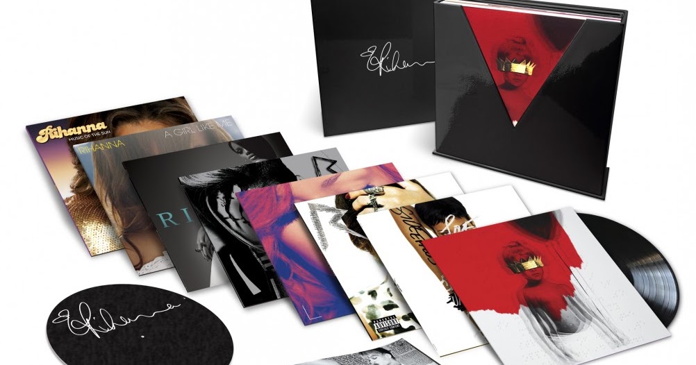 Livro.MP3: Rihanna vinyl box set todos os 8 álbuns da cantora em vinil!