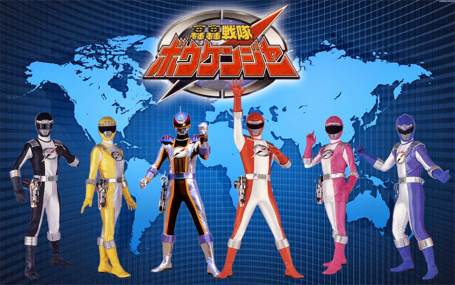 Toku-Link # 15: Super Sentai Members with their Sentai Team ...