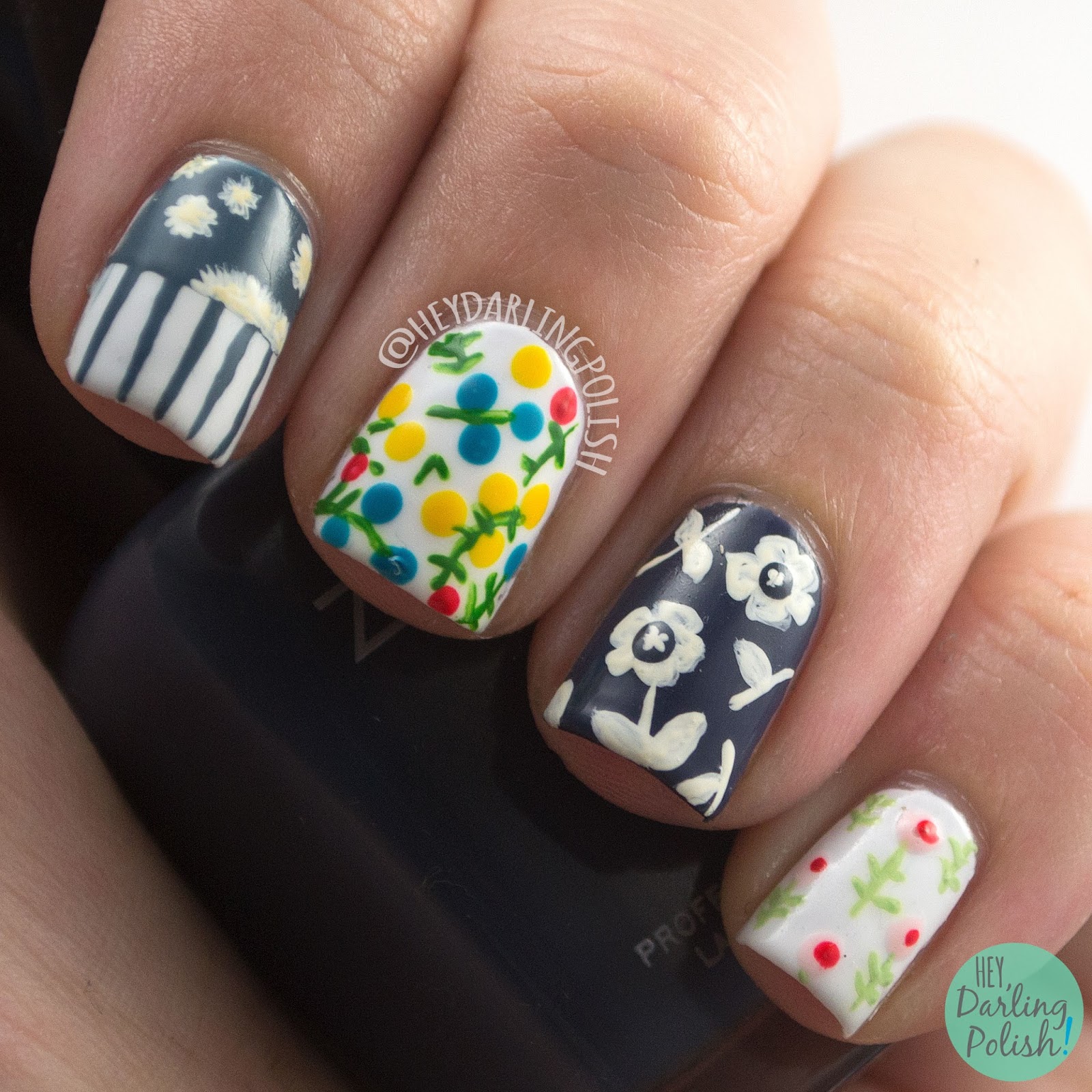 Hey, Darling Polish!: The Nail Challenge Collaborative: Tea Party - Week 4