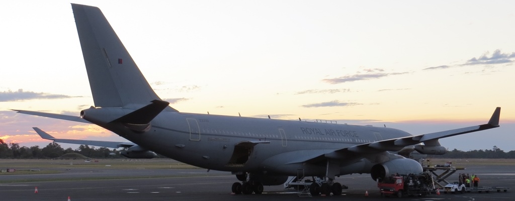 Central Queensland Plane Spotting: Royal Air Force (RAF) Airbus KC2 ...