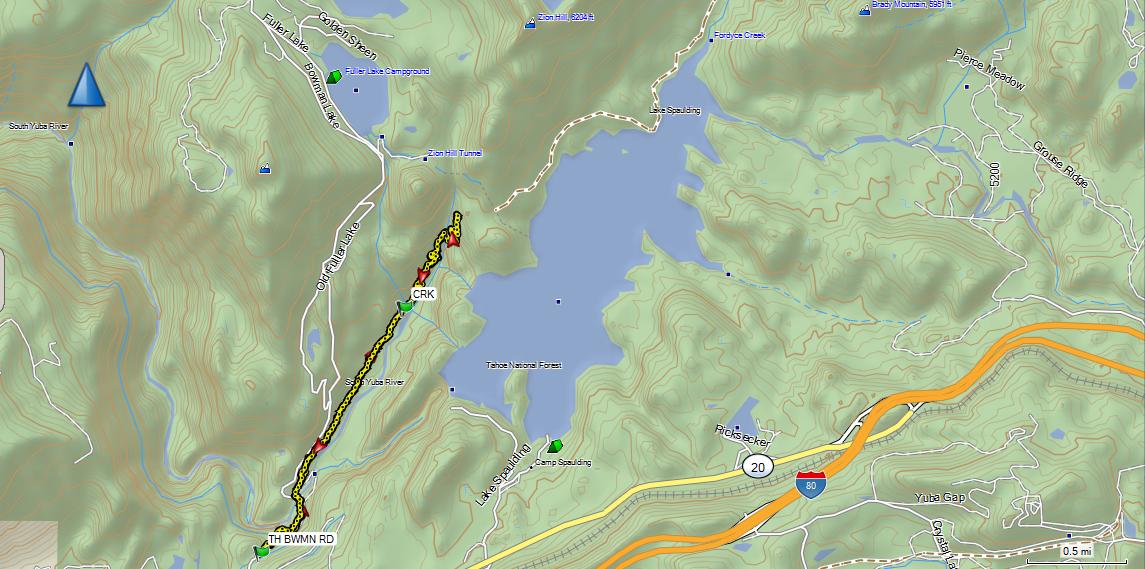 Peachy Hiker: Pioneer Trail ~ Spaulding Lake / Grouse Ridge Trails 10 ...