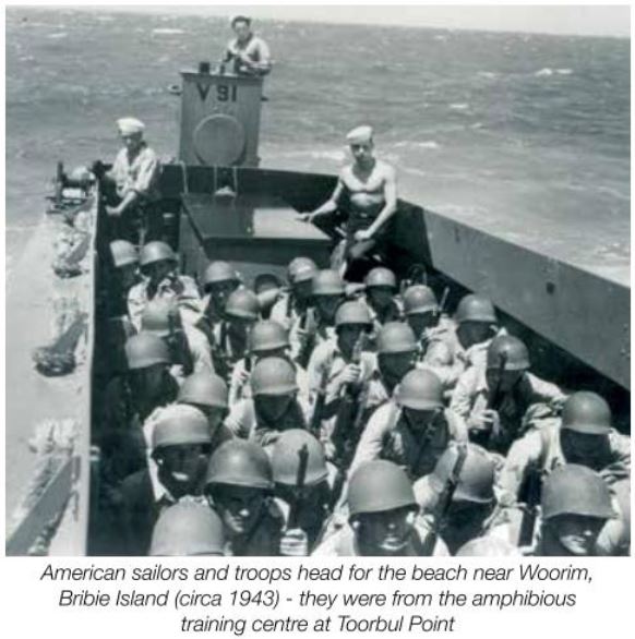 Bribie Island History: Allied Base at Toorbul Point in WW2