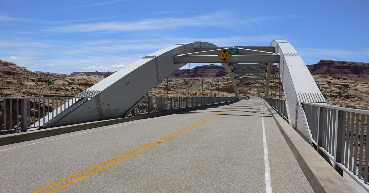 Bridge of the Week: Utah's Bridges: Hite Crossing Bridge over the ...