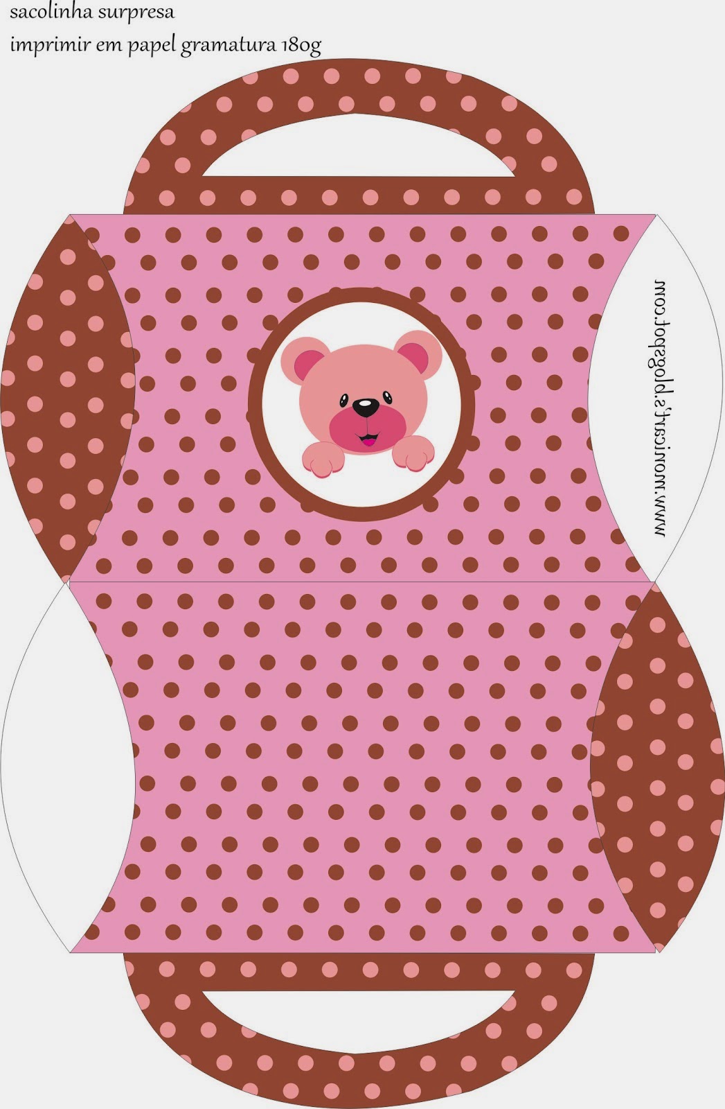 Cute Pink Bear: Free Printable Boxes. - Oh My Fiesta! in english