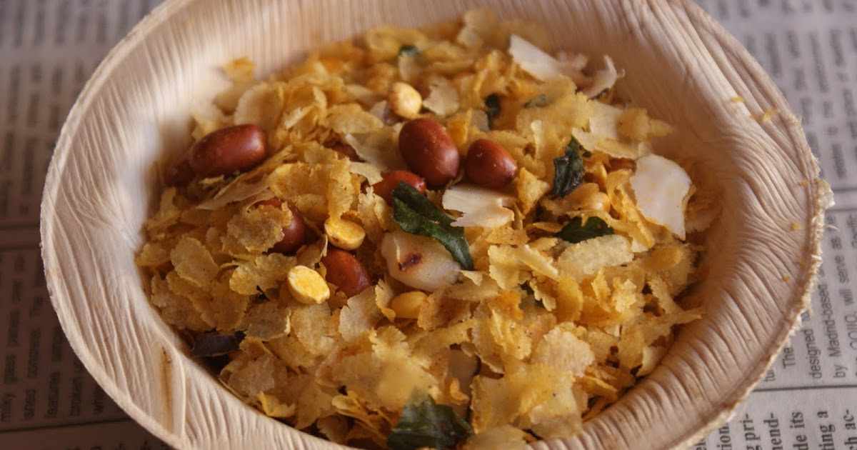 Paper Avalakki Chivda | Mixture - Malas-Kitchen