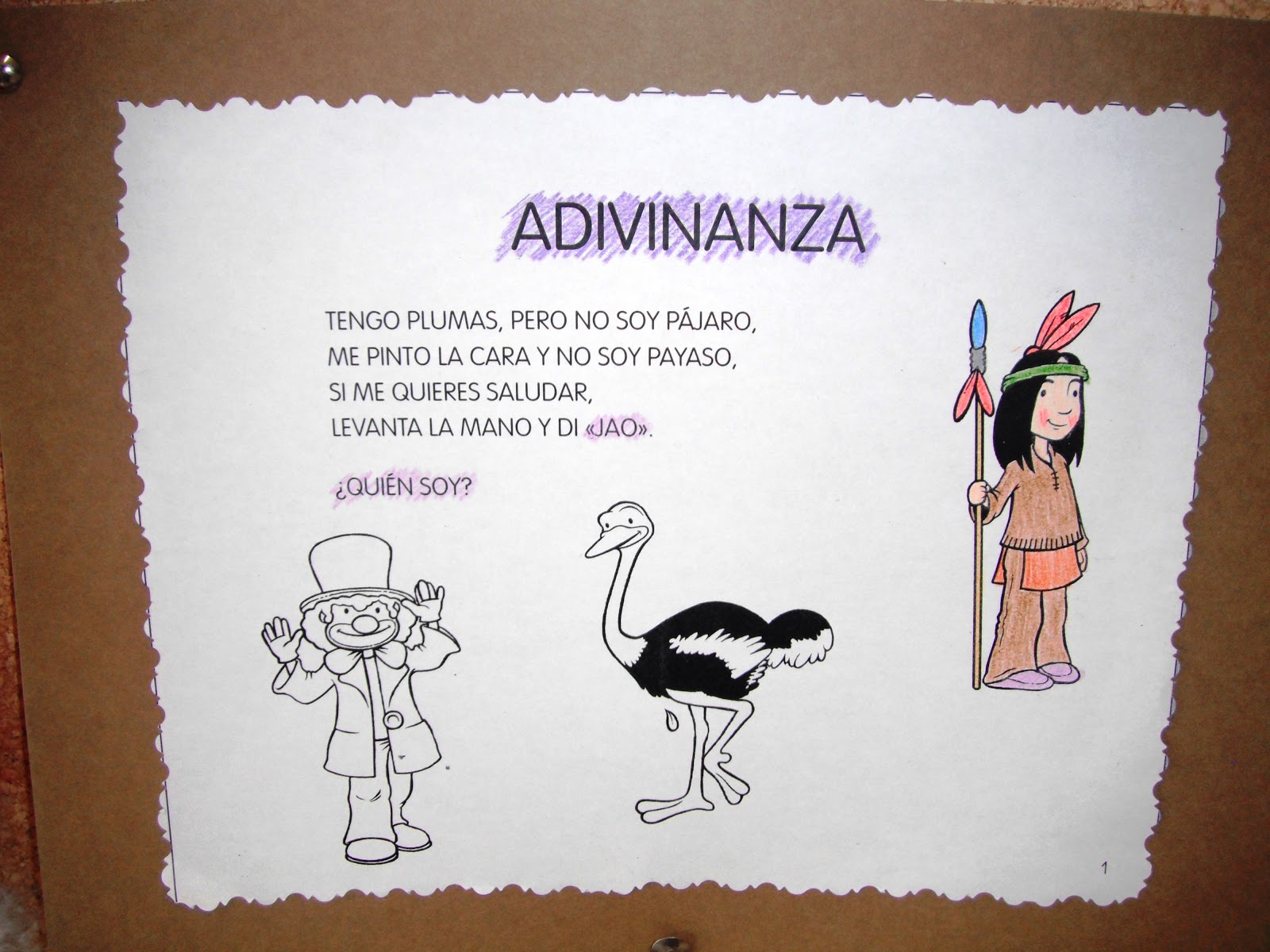 PENGUINS CLASS.: PROYECTO DE LOS INDIOS.