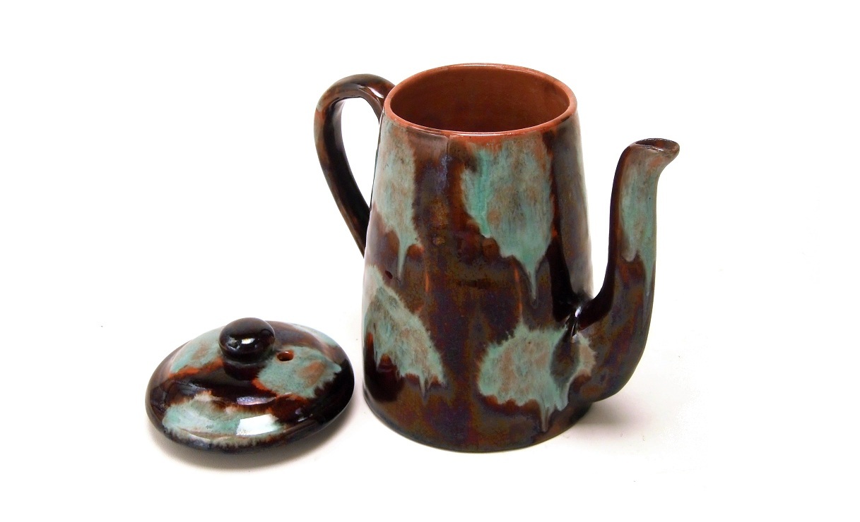 PATINA ANTIK: JAPANESE DRIP GLAZE TEAPOT