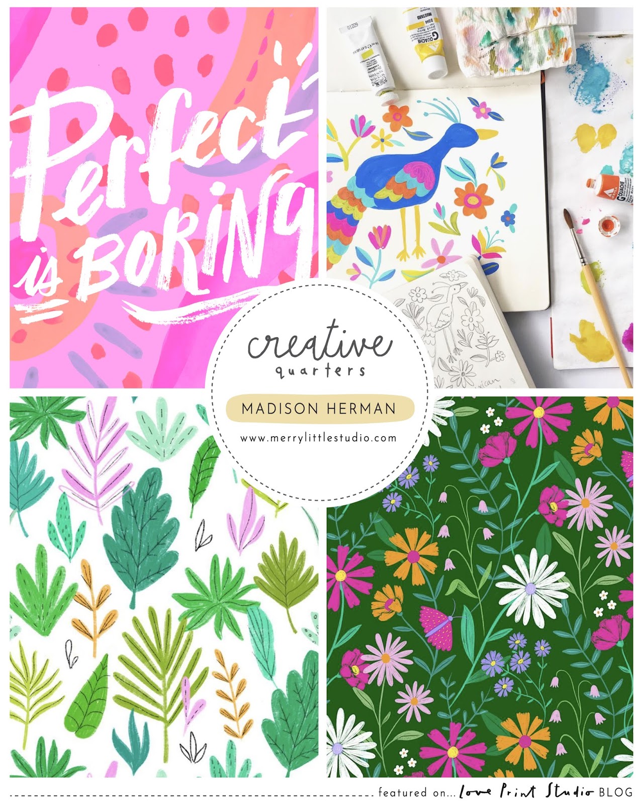 Creative Quarters...Madison Herman | love print studio blog