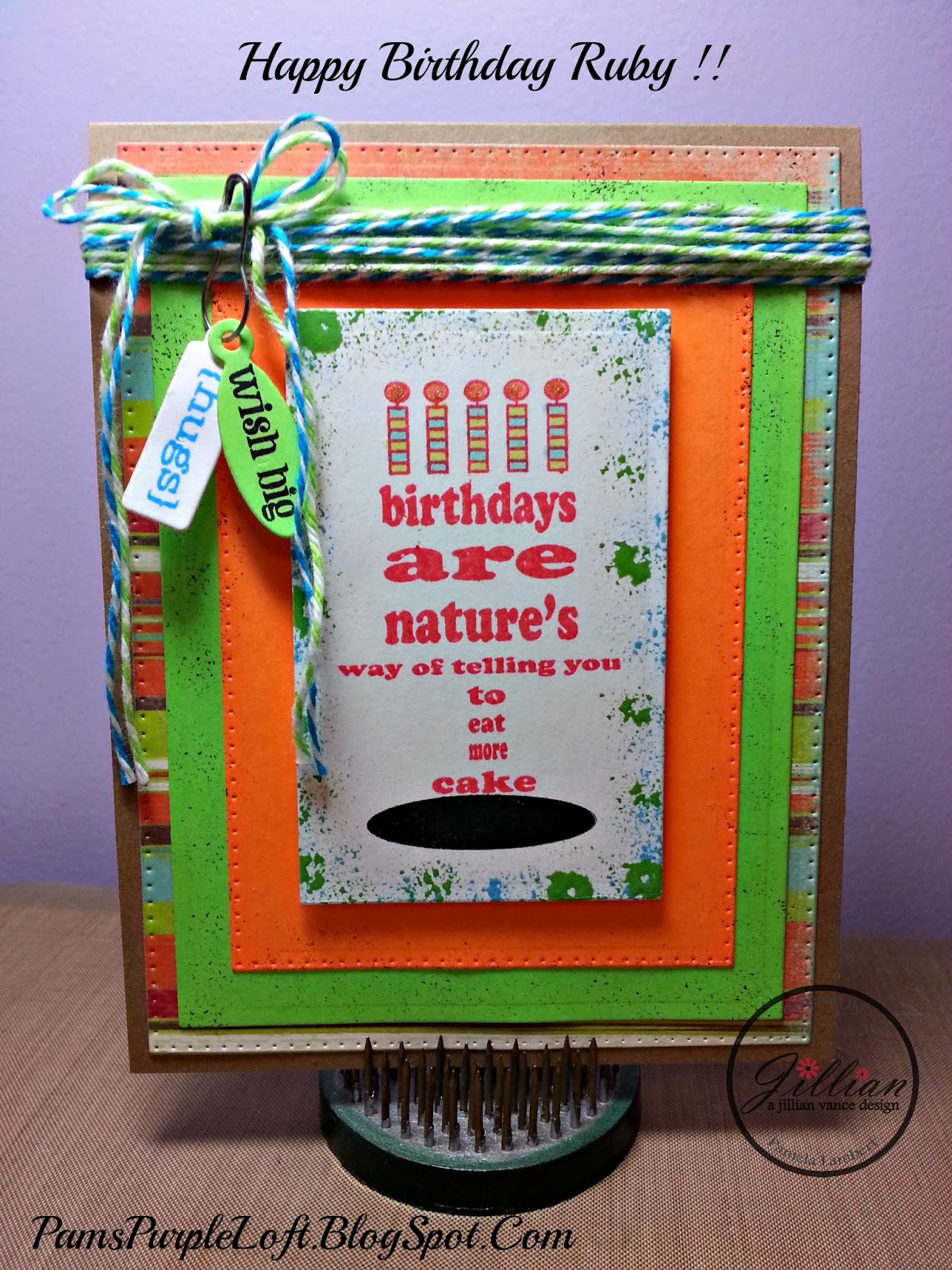 A Jillian Vance Design: Happy Birthday Ruby!!