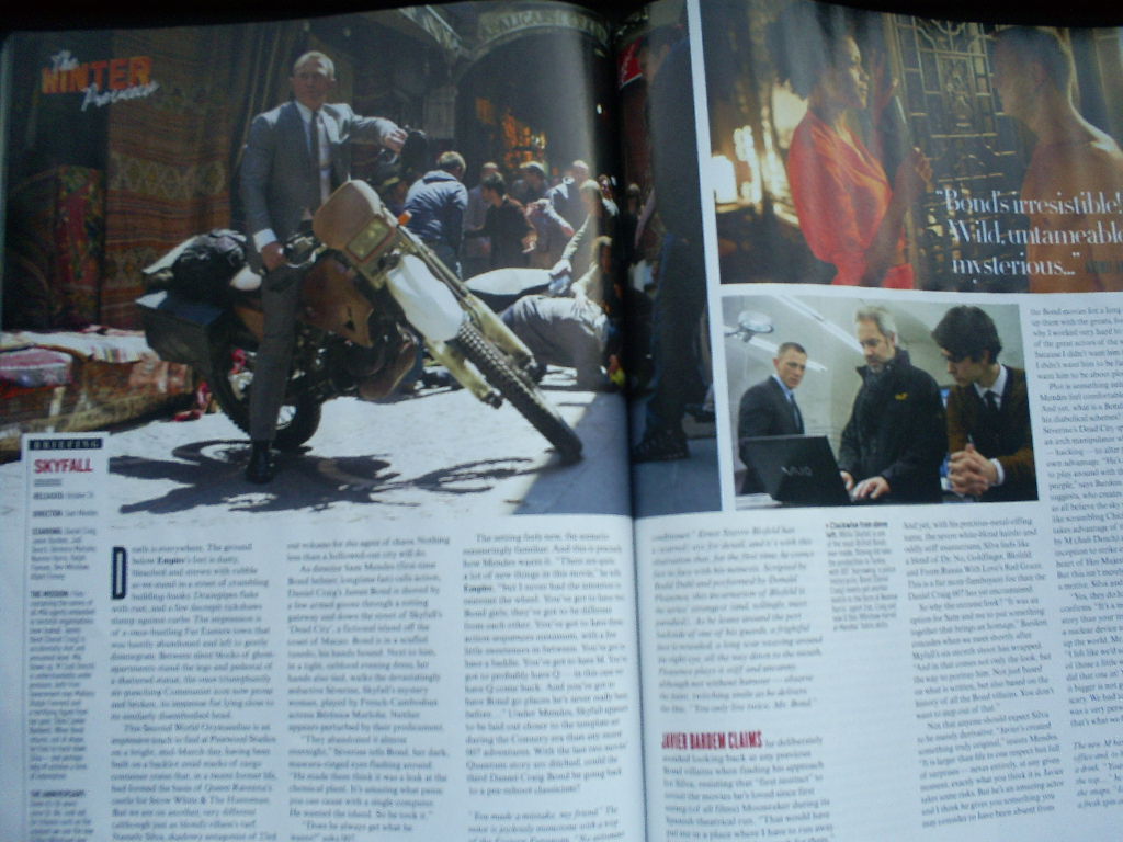 Adam's Media Blog: Analysis of Empire Magazine Contents Page/Double ...