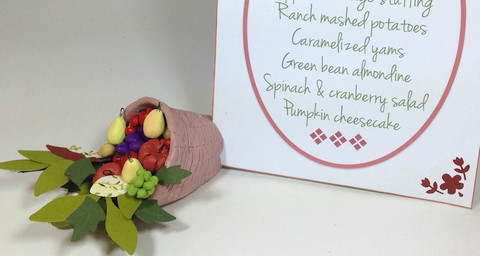 Clay Cornucopia | Munchkins and Mayhem