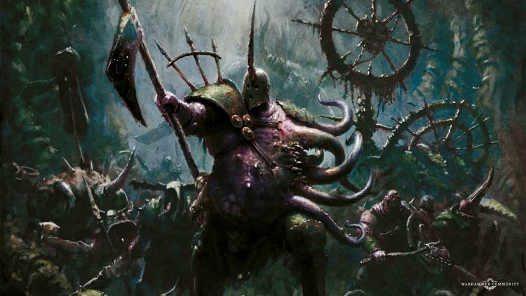Fourth Day of Nurgle: The Lord of Blights with New Wallpaper