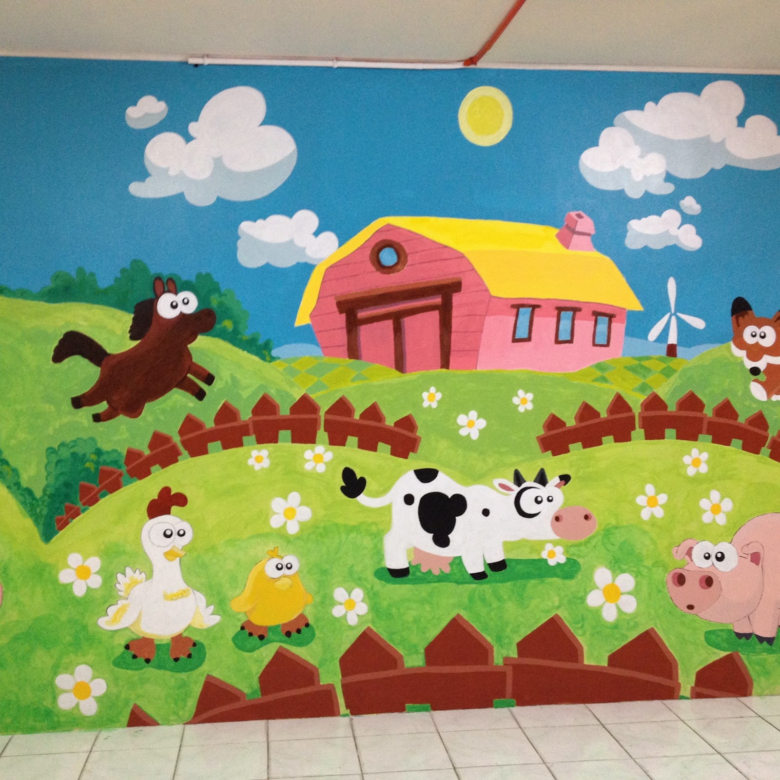 Farm Wall Mural ~ Pinay Mom Blogs!...and LIFE goes on for a Filipino Mom..