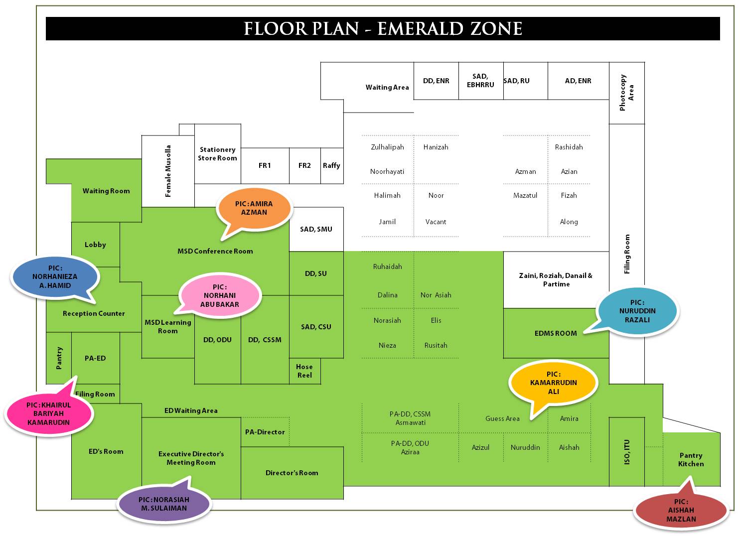 .: as sparkling as emerald :.: Emerald Zone Floor Plan