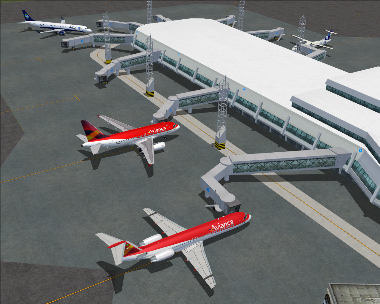 Add-ons Flight Simulator: (FS2004) Salvador - SBSV