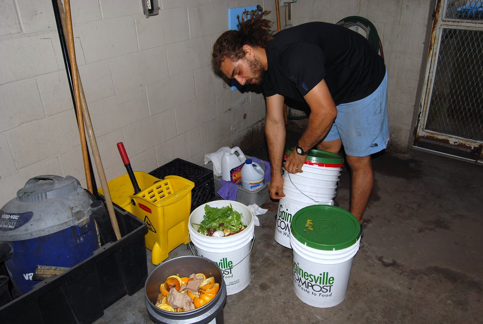 Helen A. Lockey: Gainesville Compost, Pedal Powered Pick Up, Fla.
