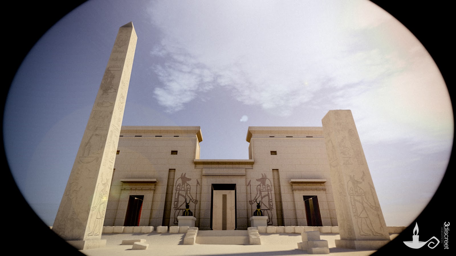 3discreet: Anubis Temple Ruins
