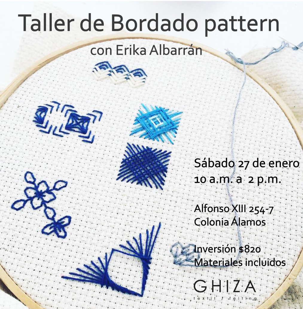 TALLER DE BORDADO PATTERN