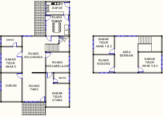 dwifpputeri: ANALISIS RUMAH TINGGAL DENGAN METODE DALAM ILMU FENG SHUI