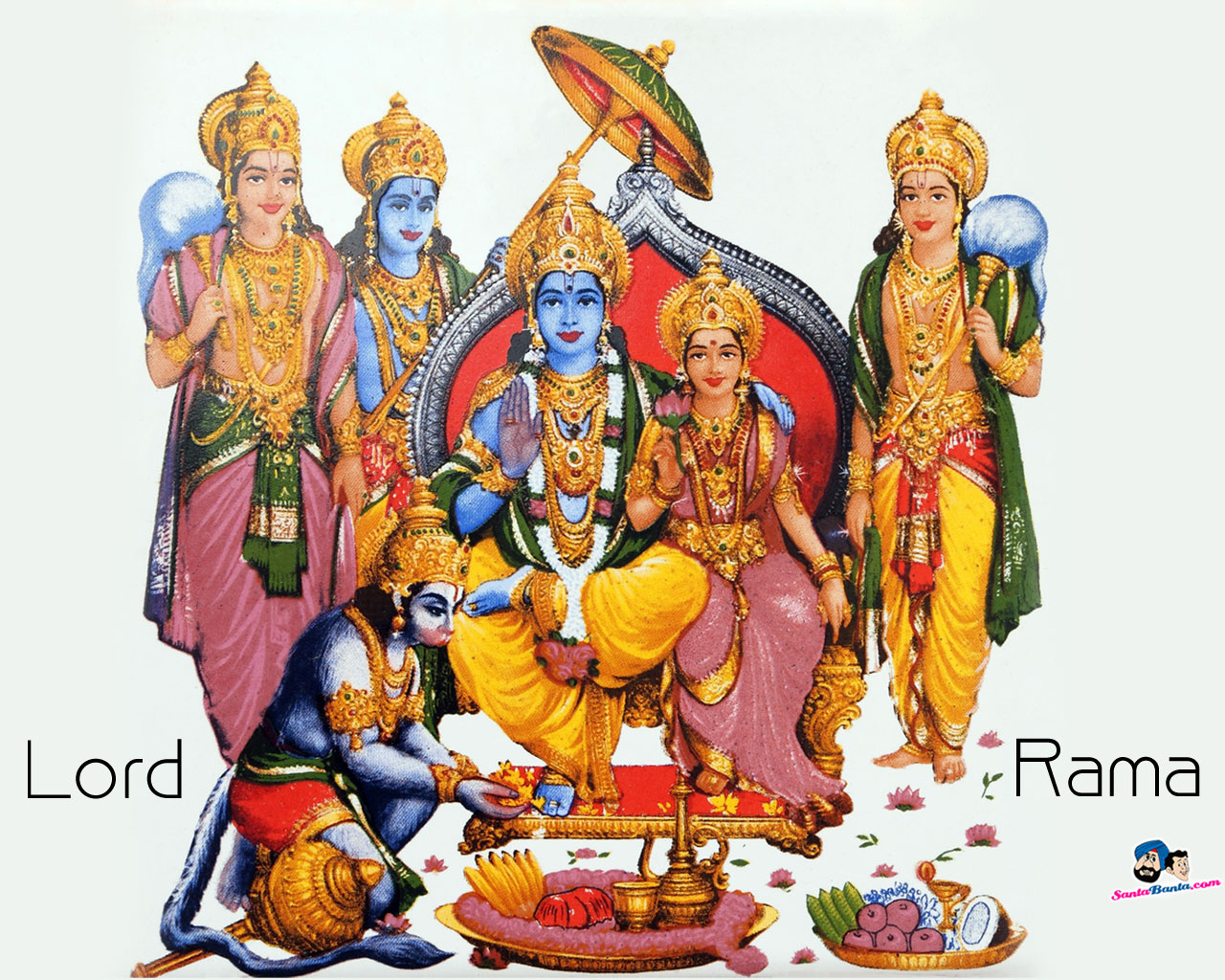 Raj Young Generation Blog: Lord Rama Wallpaper's