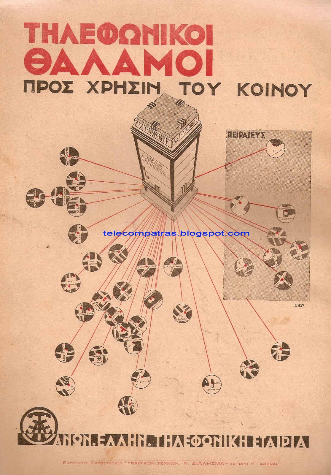 H Ιστορια των Τηλεπικοινωνιων στην Πατρα: Κοινόχρηστη Τηλεφωνία ...