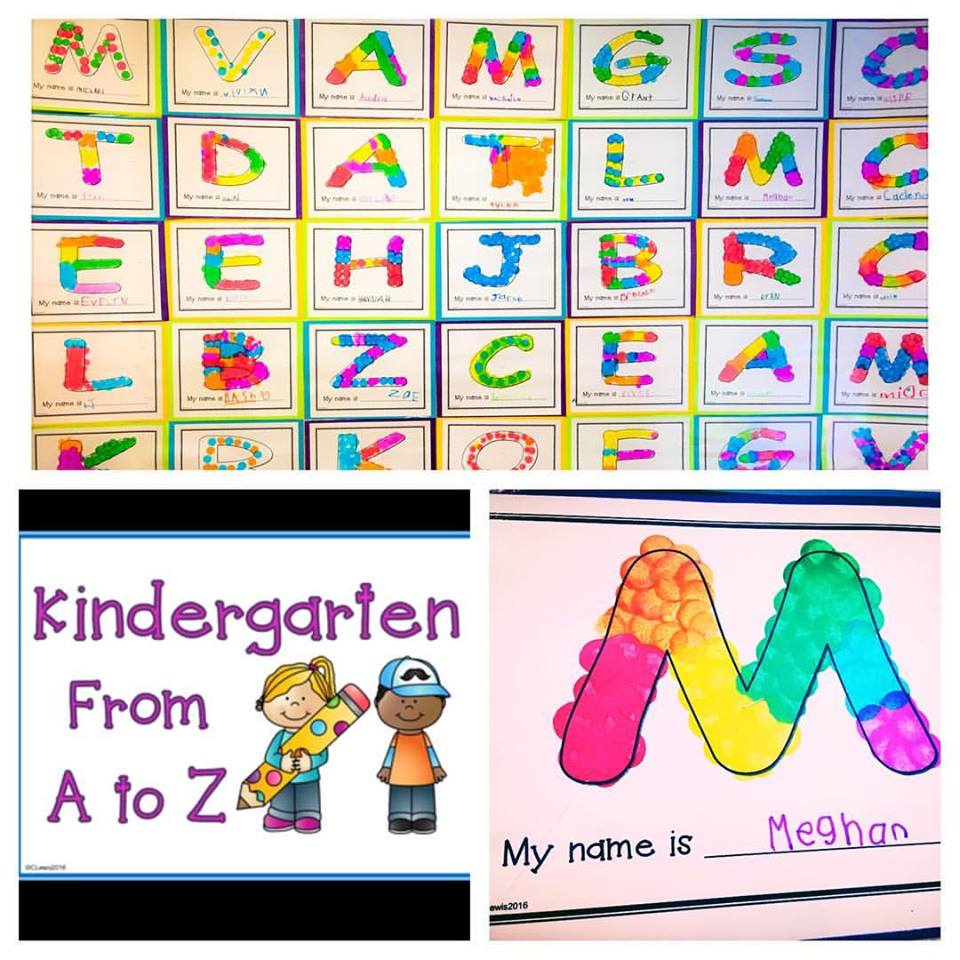 Creating Your First Class Book in Kindergarten - Kindergarten Korner ...