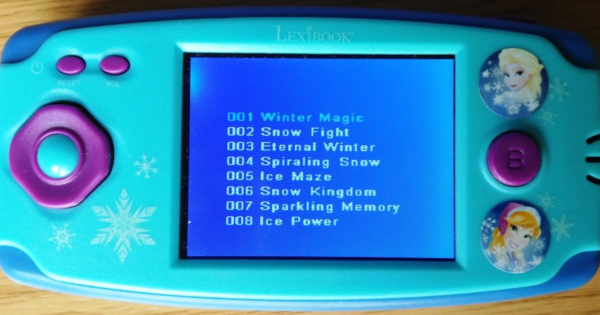 Retro Ordenadores Orty: Consola Lexibook 150 en 1 (edición Frozen)