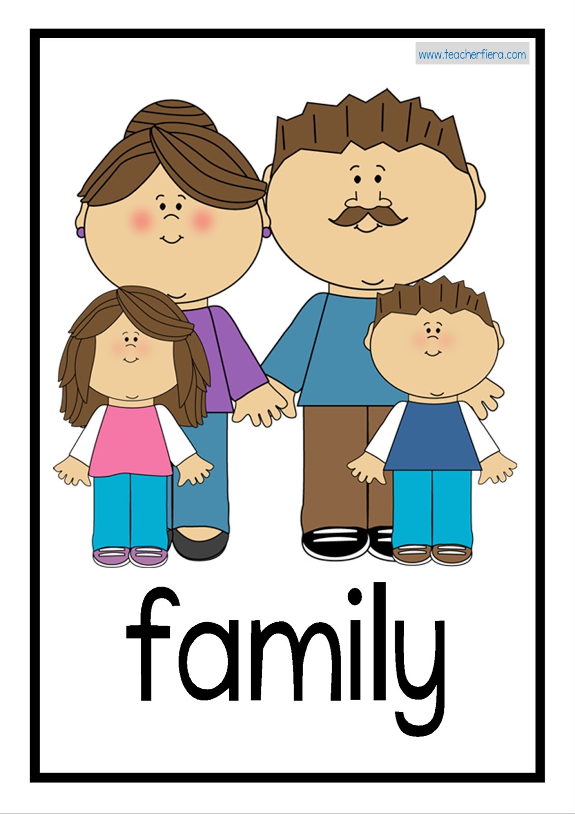 teacherfiera.com: VISUAL AIDS FOR YEAR 1 UNIT 6 - NABIL'S FAMILY (BASED ...