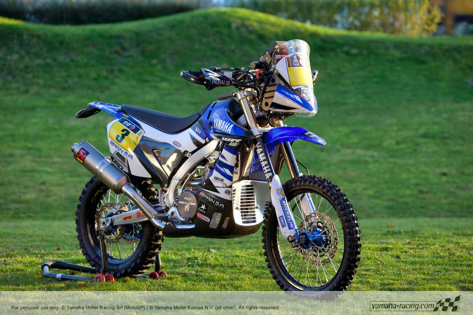 Racing Cafè: Yamaha WR 450F Dakar Rally Team Yamalube 2015
