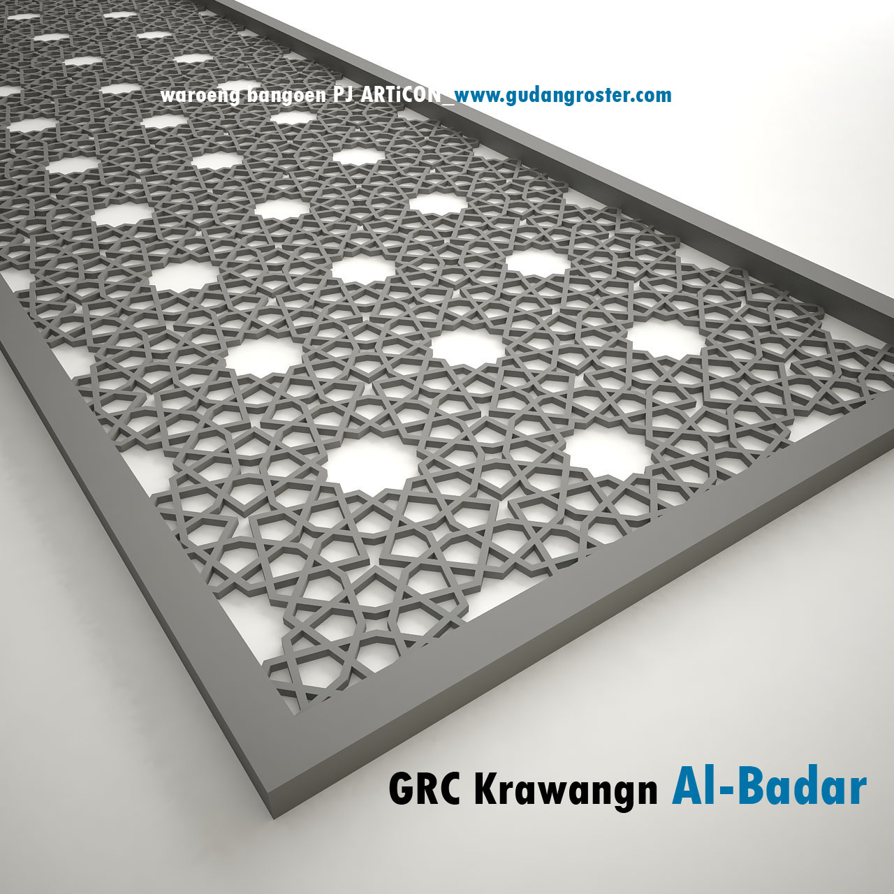 GRC ARTIKON: Alternatif Desain/Motif GRC Krawangan (Islamic Geometric ...