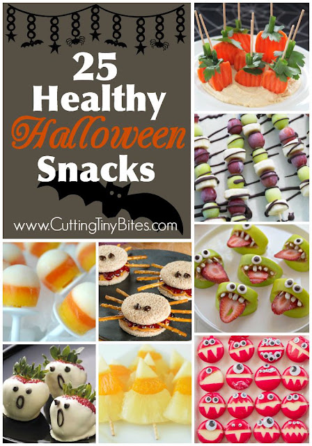 Healthy Halloween Snacks For Kids | What Can We Do With Paper And Glue