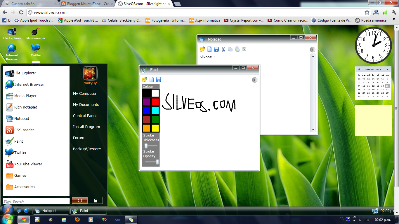 UbuntuZone: Silveos.com