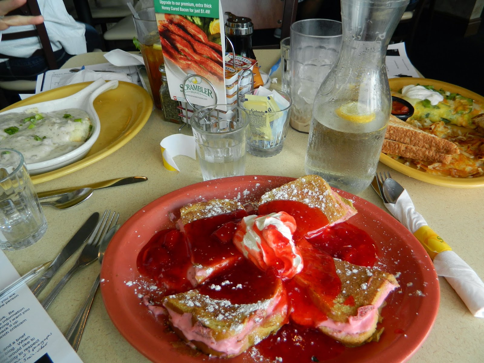 Learning through Food: Restaurant Review: Scrambler Marie's