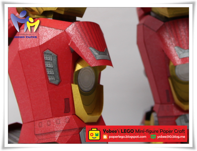 YOBEE'S LEGO MINI-FIGURE PAPER CRAFT: Making Hulkbuster Papercraft for ...
