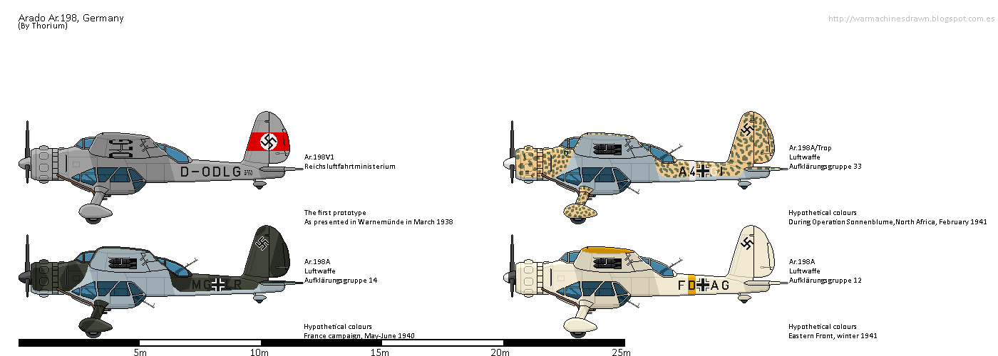 War Machines Drawn: Arado Ar.198