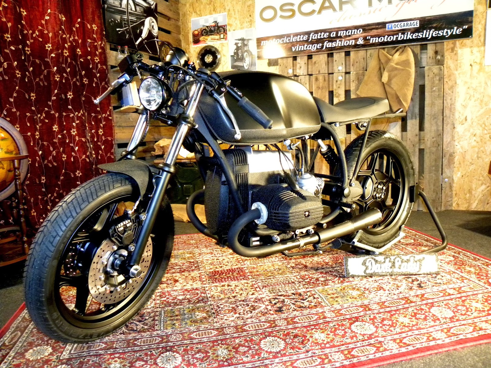 Dark Lady By Oscar Tasso - RocketGarage - Cafe Racer Magazine