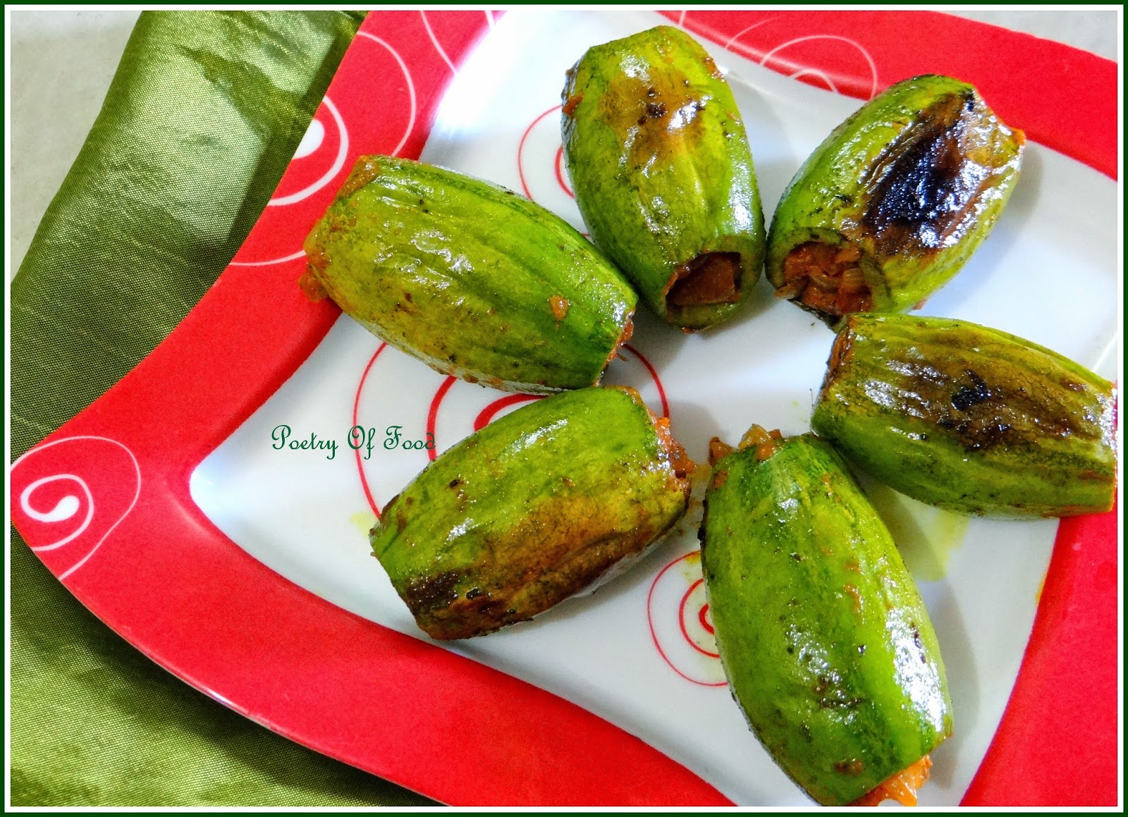 Poetry of Food: Potoler Dorma....!! Potoler Dolma....!! Prawn Stuffed ...