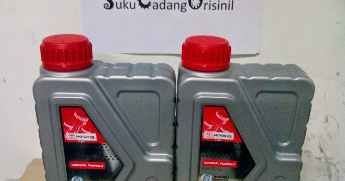 TMO Lubricant Original Formula 10W-30 API SL | Toyota Mineral Oil ...