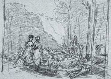 DRAWING AT DUKE: Claude Monet