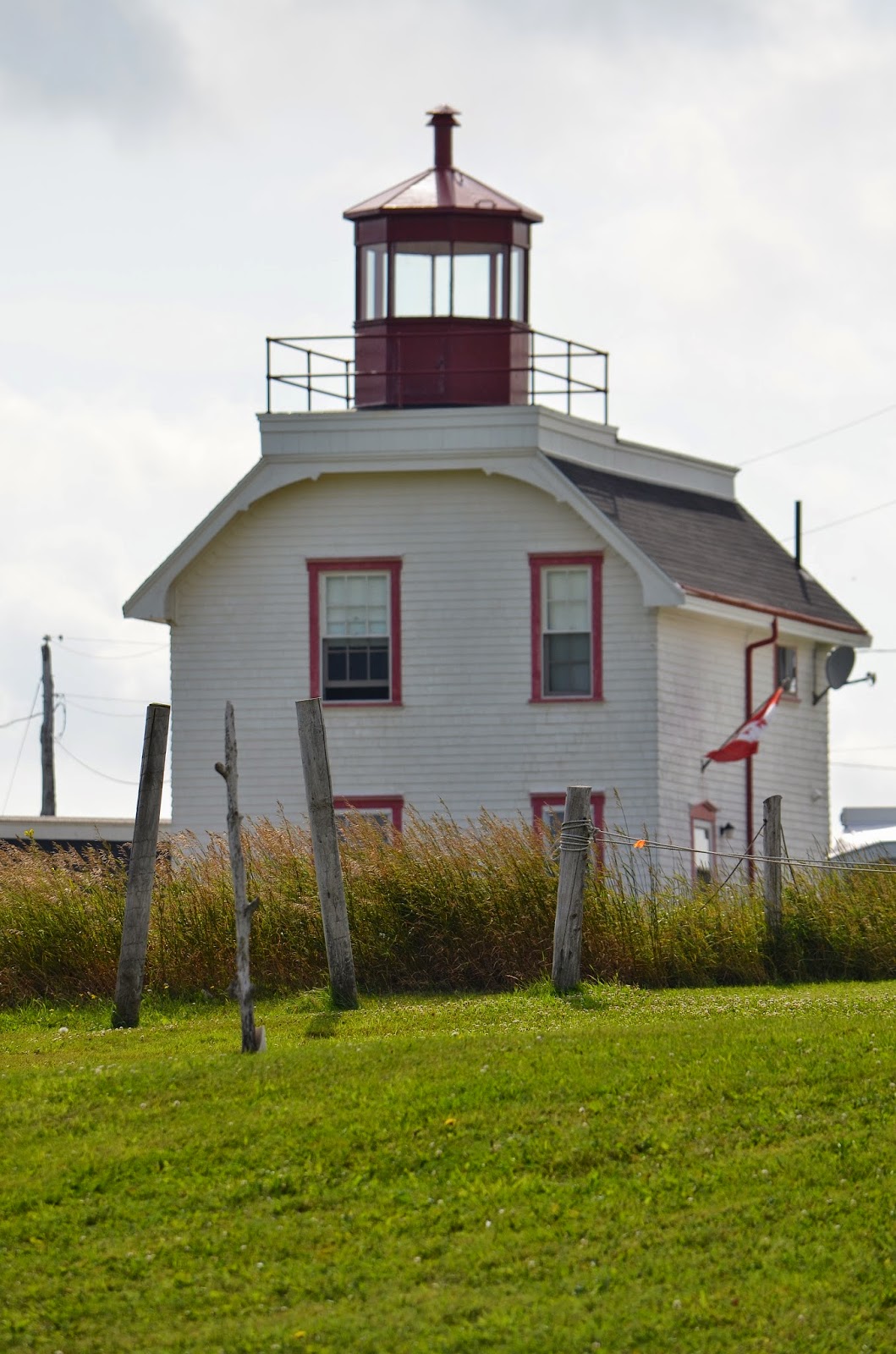 Neal's Lighthouse Blog: Cape Tryon (Old) Lighthouse, Park Corner ...